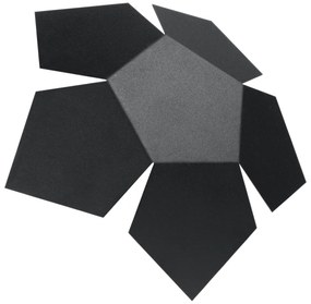 Sollux Lighting Nástěnné svítidlo PENTA Černá