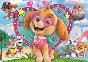 TREFL PUZZLE Třpytivé Tlapková Patrola V záři Skye 100 dílků skládačka tr14818