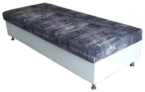 Jednolůžková postel (válenda) 82 cm Eda 5 (s molitanovou matrací). 1041925