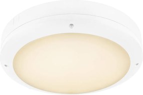 LA 1008901 OUTDOOR BULKHEAD V 360 SENSOR 20W 830/840/856 IP65 IK10, bílý - BIG WHITE (SLV)