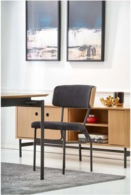 Jídelní stůl Tragano, dub / černá