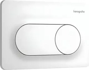Hansgrohe iFrame Original S matná bílá / Ovládání splachování / duální