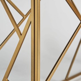 Konzolový stolek geblen 115 x 30 cm zlatý MUZZA