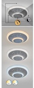 Rabalux - LED Stmívatelné stropní svítidlo LED/47W/230V 3000-6000K + DO