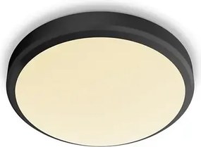 Philips Doris CL257 černá / Koupelnové LED svítidlo / 1x6W / 600lm / 2