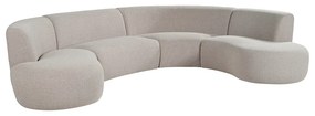LABEL51 Pohovka do tvaru U FLORENCE krémová 350cm GA-80.192