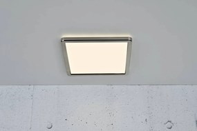 Nordlux Stropní svítidlo Oja square 29,4cm, DIM 3000K/4000K, IP20 Barva: bílá/chrom