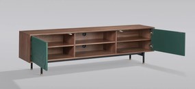 TV stolek Stilig ST153 200 cm ořech/zelený