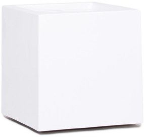 Premium Cubus květinový obal White Rozměry: 50 x 50 x 50 cm
