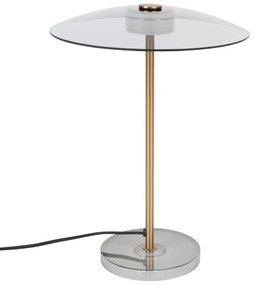 OnaDnes -20% Bronzová kovová stolní lampa ZUIVER FLOAT 42 cm