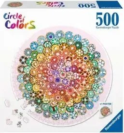 Ravensburger Kruhové puzzle Donuts / 500 dílků / od 12 let