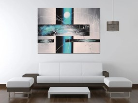 Gario Ručně malovaný obraz Nebeské šílenství Rozměry: 100 x 70 cm