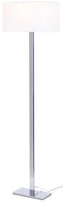 RENDL R11984 PLAZA stojanová lampa, dekorativní bílá chrom
