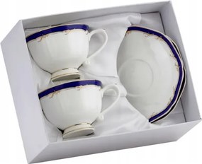 Sada porcelánových šálků 200 ml elegance a styl pro váš stůl