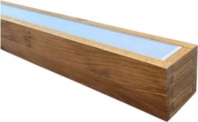 LED svítidlo Lumbio Bright Light L120 pro závěsnou montáž (Dřevo, ON/OFF)
