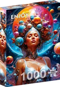 ENJOY Puzzle Vesmírná bohyně / 1000 dílků / od 14 let