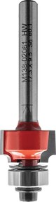 IGM Fachmann IGM / Zaoblovací fréza vydutá R2 / stopka Ø6 mm