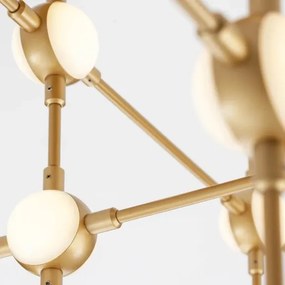 Stropní svítidlo LED se stmíváním Atomo 51 zlaté