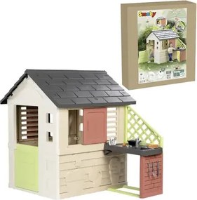 SMOBY Domeček Life Nature s kuchyní / od 2 let