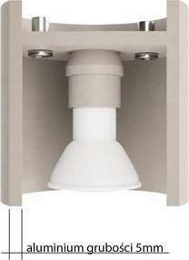 Sollux Lighting Stropní svítidlo ORBIS 1 taupe