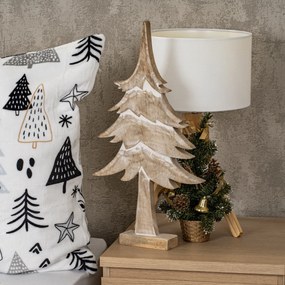4Home Dekorace z mangového dřeva Frozen Tree, 51 cm, M