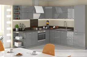 Kuchyňská skříňka Grey 90x90 DN 2F BB
