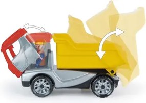 LENA Stavební sada Truckies / 12 dílků / od 2 let
