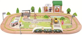 2Kids Toys Vláčkodráha Vesnice 110 dílů