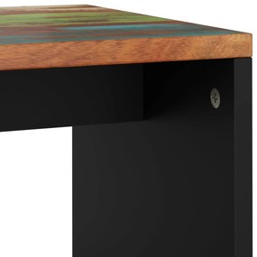 Konferenční stolek 40 x 31 x 46 cm recyklované dřevo a kompozit - Default Title