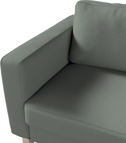 Potah na pohovku IKEA  Karlstad 3-místná, nerozkládací, krátký barva zelená látka pletený vzor