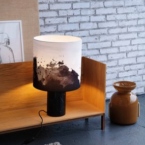 Stolní lampa Dyberg Larsen Molly s mramorovým podstavcem