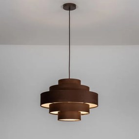 Závěsné svítidlo Madeira X Coffe Satin Brown
