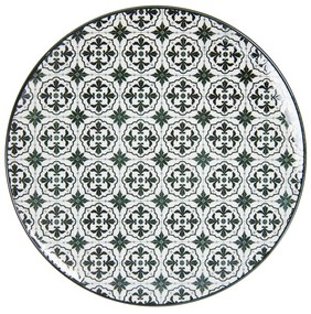 Černý jídelní talíř Blackor - Ø  26 cm