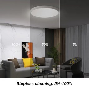 Brilagi-LED Stmívatelné svítidlo POOL SMART LED/60W/230V 3000-6000 50 cm+DO bílá