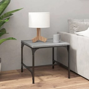 Konferenční stolek šedý sonoma 50 x 50 x 35 cm kompozitní dřevo