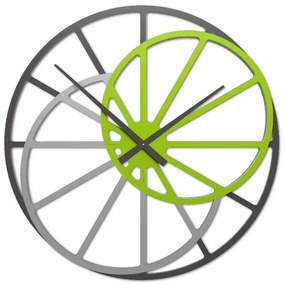 Designové hodiny 10-328 CalleaDesign Theresa 95cm (více barevných variant) Barva zelené jablko-76