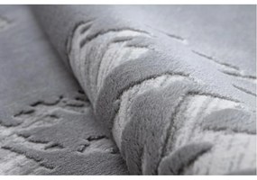 Luxusní kusový koberec akryl Glory šedý 160x230cm
