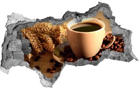 Wallmuralia Samolepící nálepka Aromatická káva 95x73 cm
