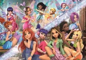 CLEMENTONI Puzzle Winx SUPER / 180 dílků / od 7 let