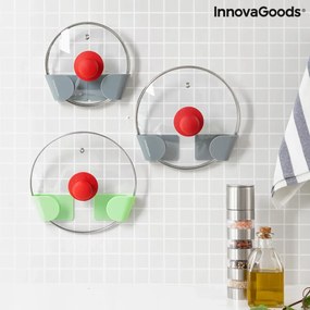 Sada 3 lepicích držáků na kuchyňské pokličky Smarack - InnovaGoods