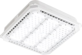 FAN LED-ENERGY-80-PL Venkovní stropní svítidlo ENERGY bílá, hliník, 80 W, 11100 lm, 4000 K, IP65, 34,8 x 34,8 x 7,6 cm - FANEUROPE