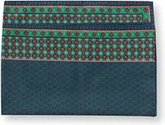 Pip Studio Berry Blues bavlněný běhoun 50 x 150 cm - modrý (Bavlněný běhoun na stůl)