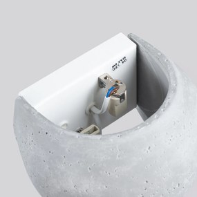 Sollux Lighting Nástěnné svítidlo GLOBE betonové