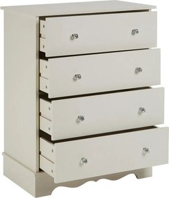 Slonovinová komoda 69x89x42 cm Emily – Premier Housewares