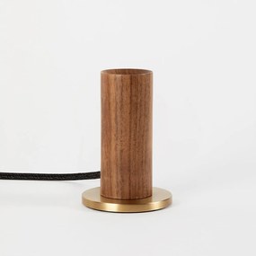 Hnědá stolní lampa (výška 12,5 cm) Knuckle – tala