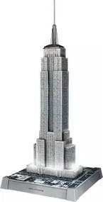Ravensburger 3D Puzzle Iconics: Empire State Building (Noční edice) /