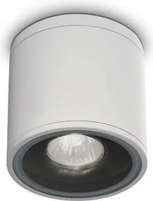ILUX 122663 Venkovní stropní svítidlo Ideal Lux Gun PL1 bianco 122663 bílé 11cm IP44 - IDEALLUX