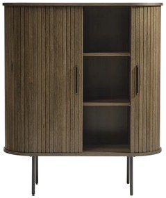 Designová skříňka Vasiliy 118 cm kouřový dub
