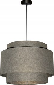Závěsná stropní lampa Lustr Abażur 35/25 cm E27 Staré Zlato Prato