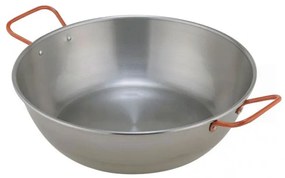 Wok pánev Paella leštěná ocel 28cm 53372